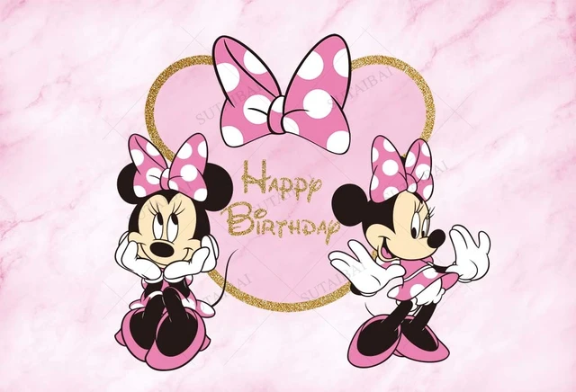 Pink Minnie Mouse Wallpaper