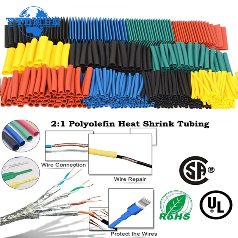 Heat-Shrink-Tubes-for-Cables-Insulation-Thermoresistant-Tube-Kit-Shrink ...