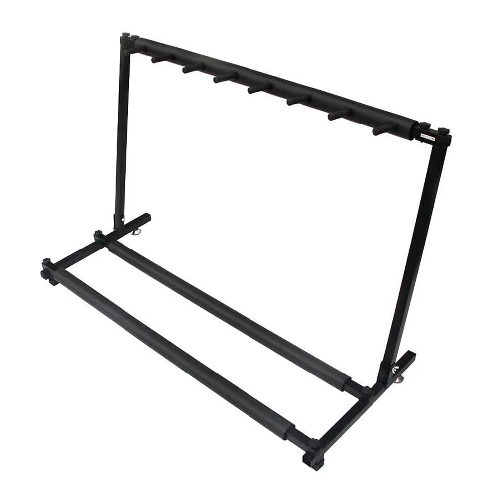 Multi Guitar Stand 7 Holder Multiple Guitars Display Rack for Guitars ...