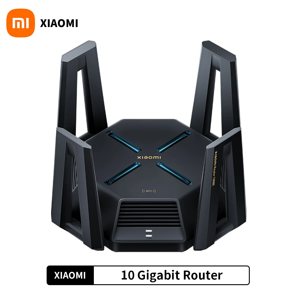 XIAOMI-Mi-Router-10000-Tri-Frequency-10-Gigabit-Router-di-rete-USB-3-0 ...