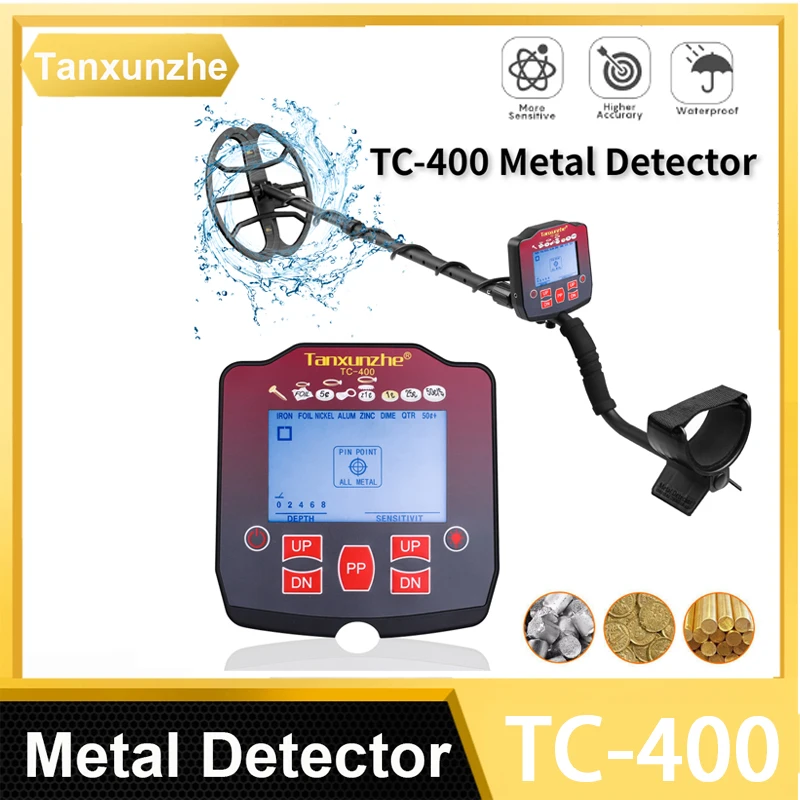 Tanxunzhe Metal Detector Underground Professional DepthSearch Finder ...