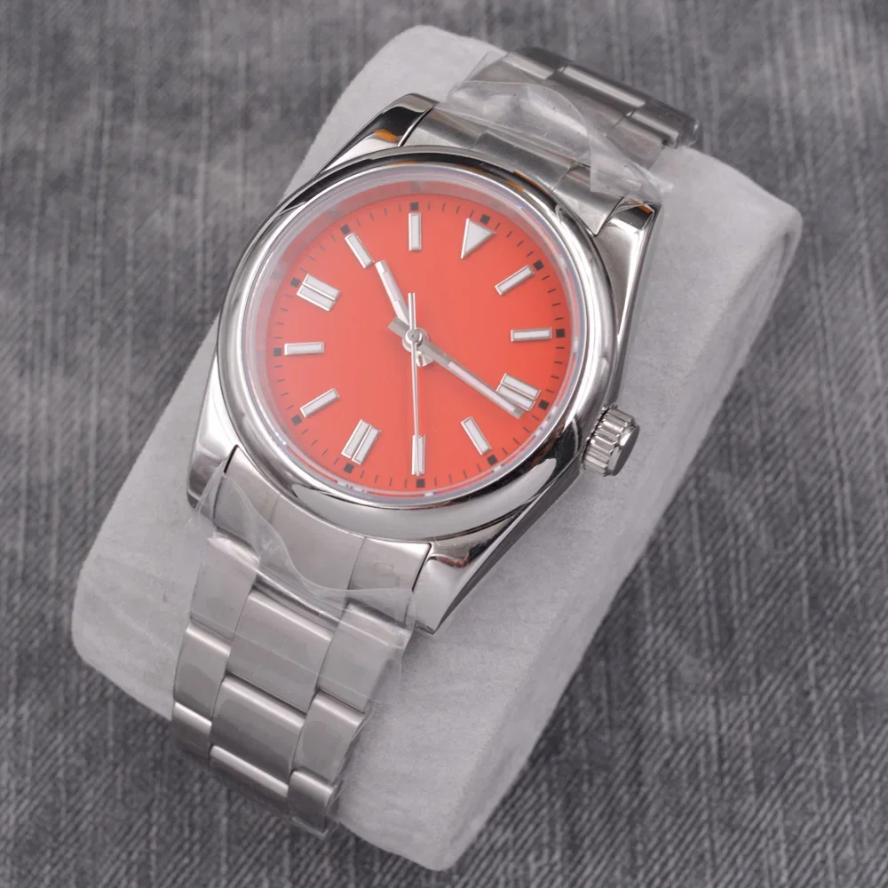 DEBERT-36mm-39mm-Casual-Men-Automatic-NH35-watch-Sterile-orange-blue ...