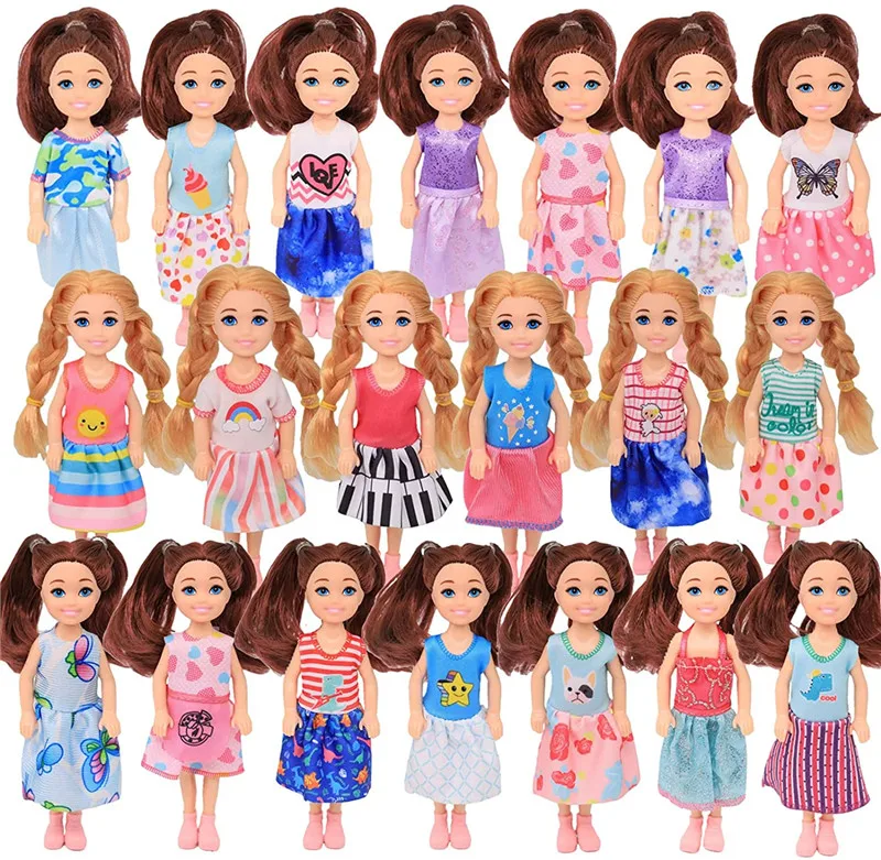 20-Sets-6-inch-Chelsea-Doll-Clothes-Set-for-Girl-Dolls-Lovely-Mini-Doll ...