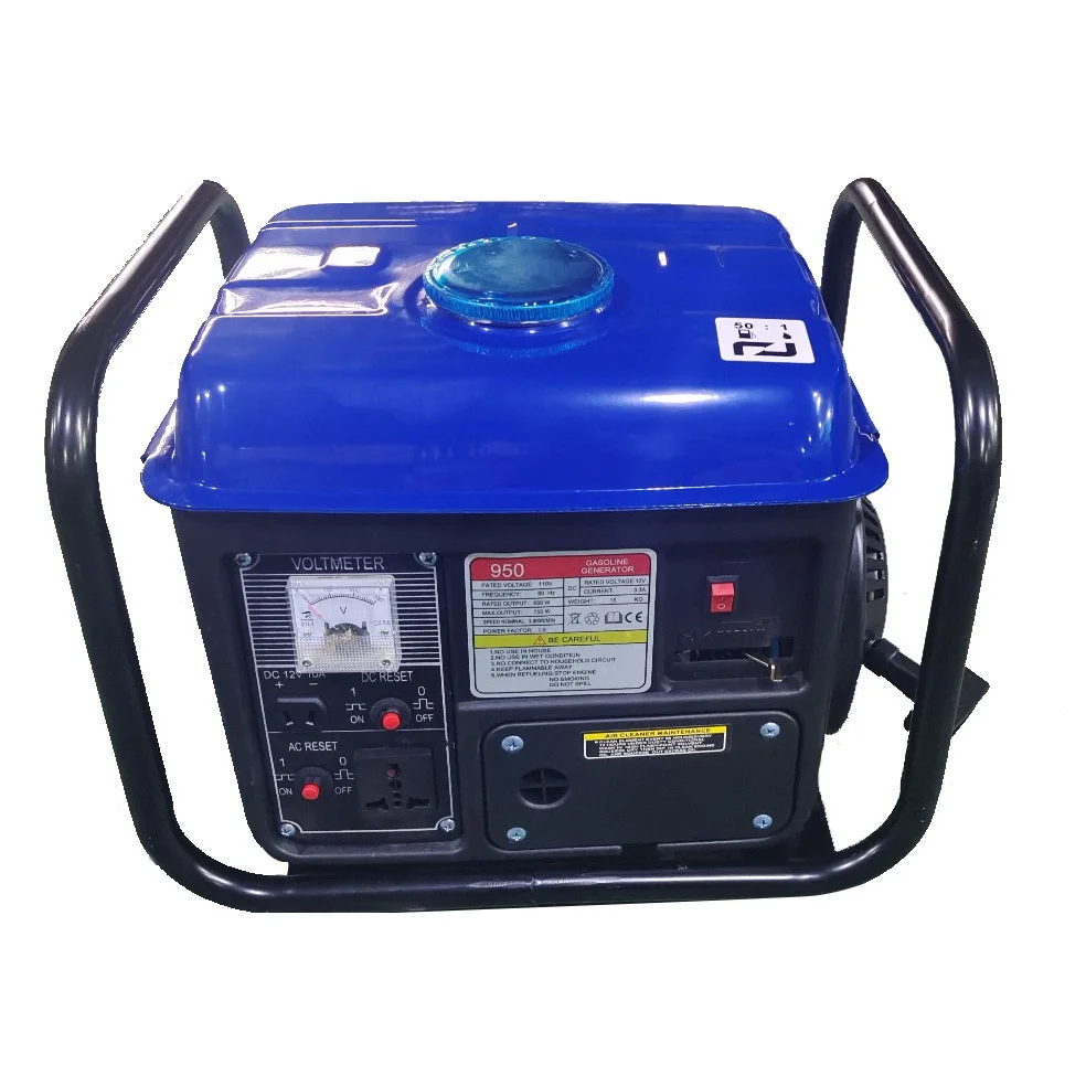 Upgrade 110V 650W 2HP 4L Small Generator Mini Gasoline Generator Mini ...