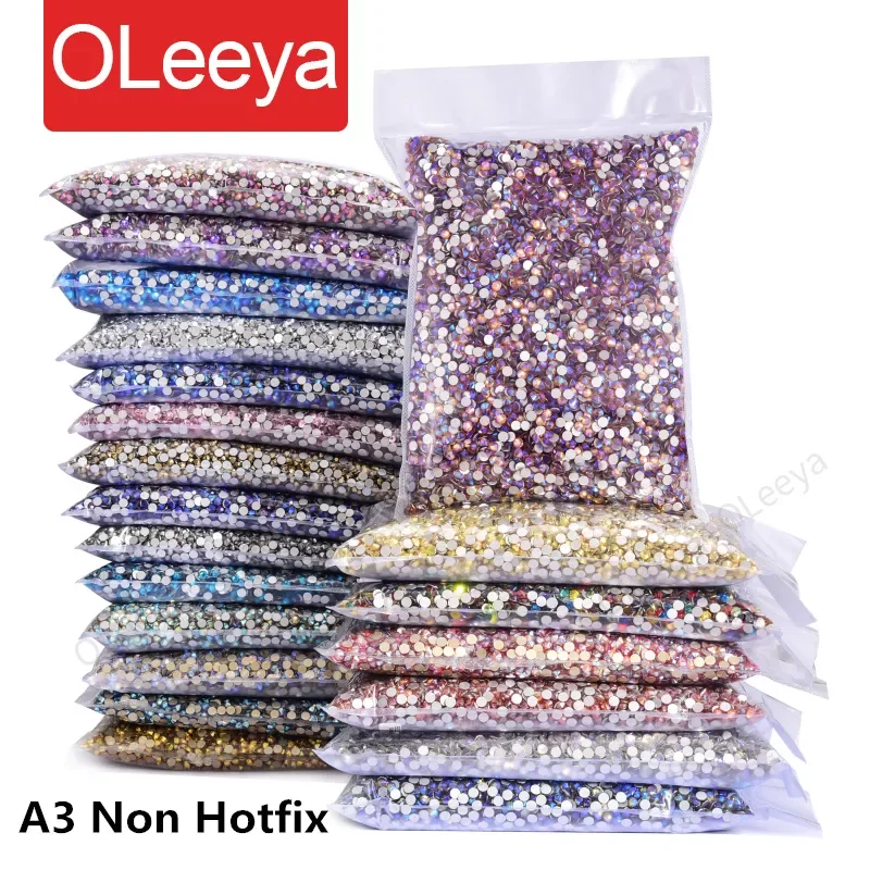 14400pcs Wholesale Flatback Crystal Ab Non Hotfix Rhinestones In Bulk ...