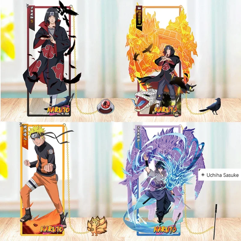 Marcap-ginas-de-Metal-de-Anime-Naruto-dibujos-animados-de-Sasuke-Itachi ...