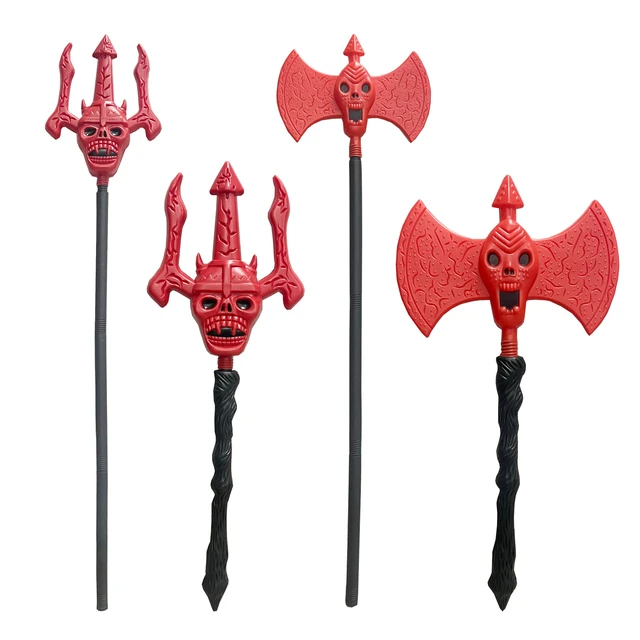 Double Sided Red Axe