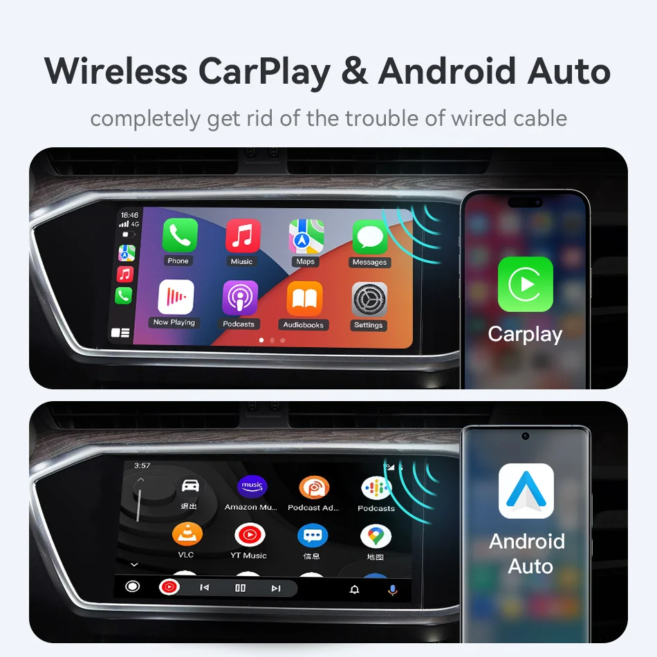 Android Auto Tv Box 2022 Wireless CarPlay Android 12 System