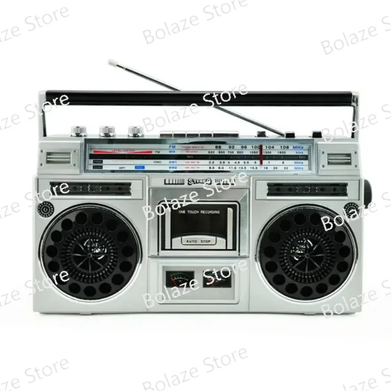 Retro-Bluetooth-Stereo-Tape-Recorder-Dual-Channel-Retro-Cassette-Old ...