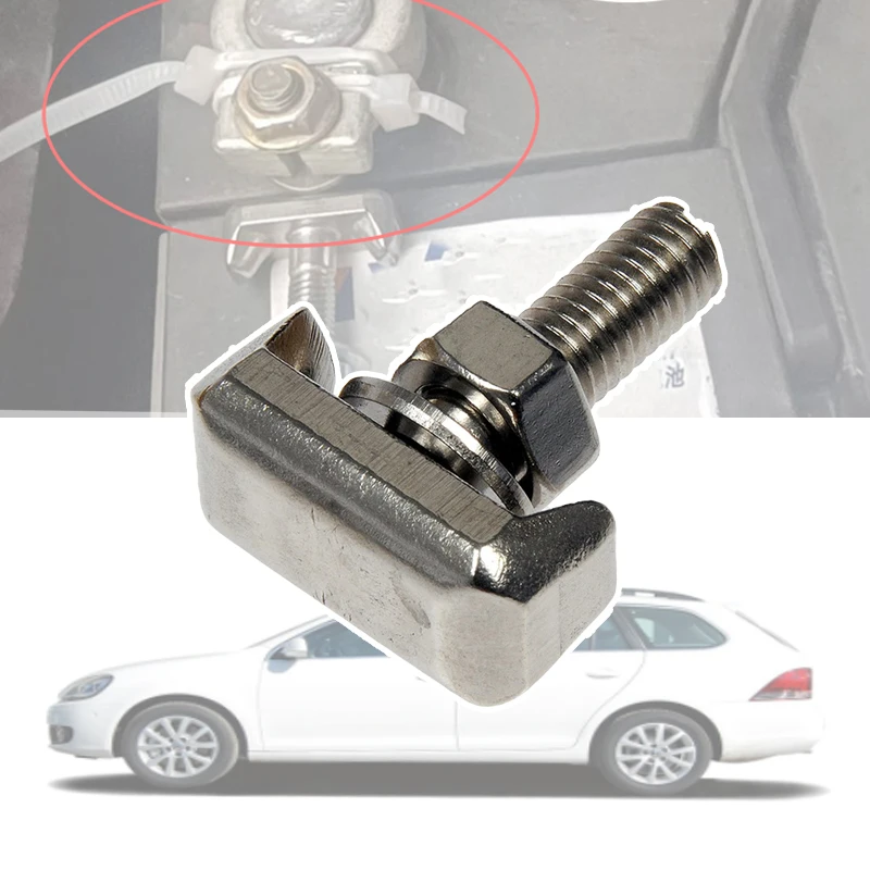10mm T Bolt Nut For Bmw Mini Audi Vw Ford Battery Clamp Securing Bolt ...