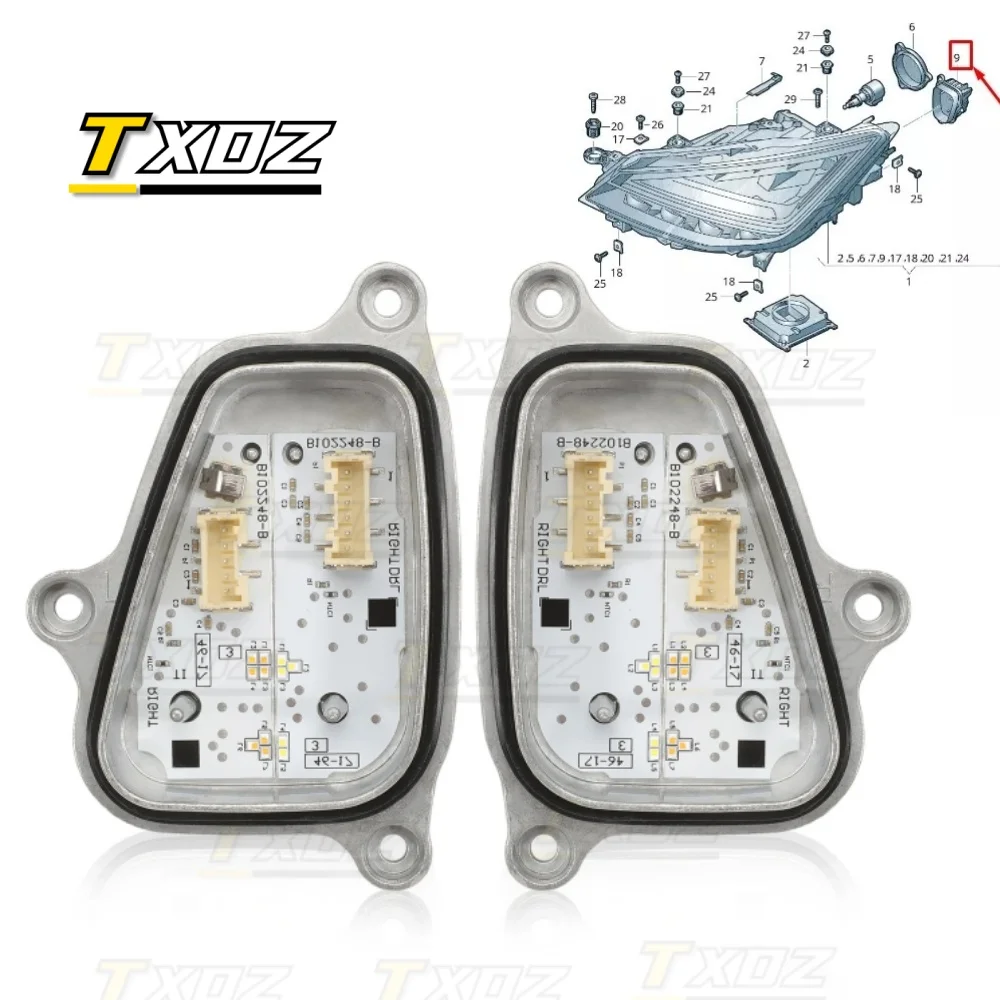 New Daytime Running Light Module For 2018-2021 SEAT Ibiza Arona ...