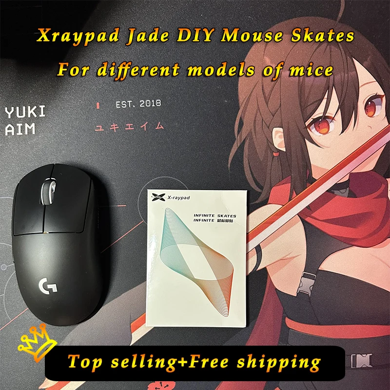 Xraypad-Jade-Speed-Mouse-Skates-Series-X2-sets-X-raypad-PTFE-DIY-Mice ...