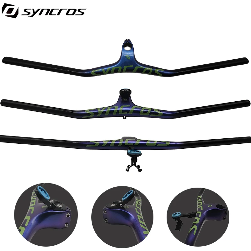 Syncro-Carbon-Mtb-Handlebars-and-Stem-28-6mm-12-Integrated-Handlebar ...