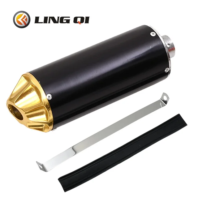 LINGQI Modified Exhaust Muffler Silencer Pipe Fits For HONDA CRF50 XR50 ...