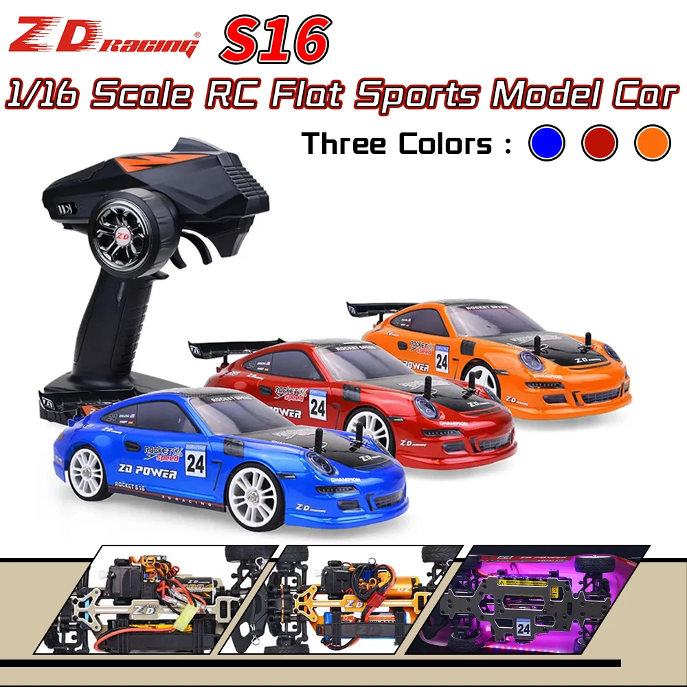 ZD-Racing-ROCKET-S16-1-16-4WD-RTR-RC-Electric-Remote-Control-Model-Car ...