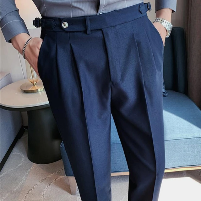 Dark Blue Formal Pants