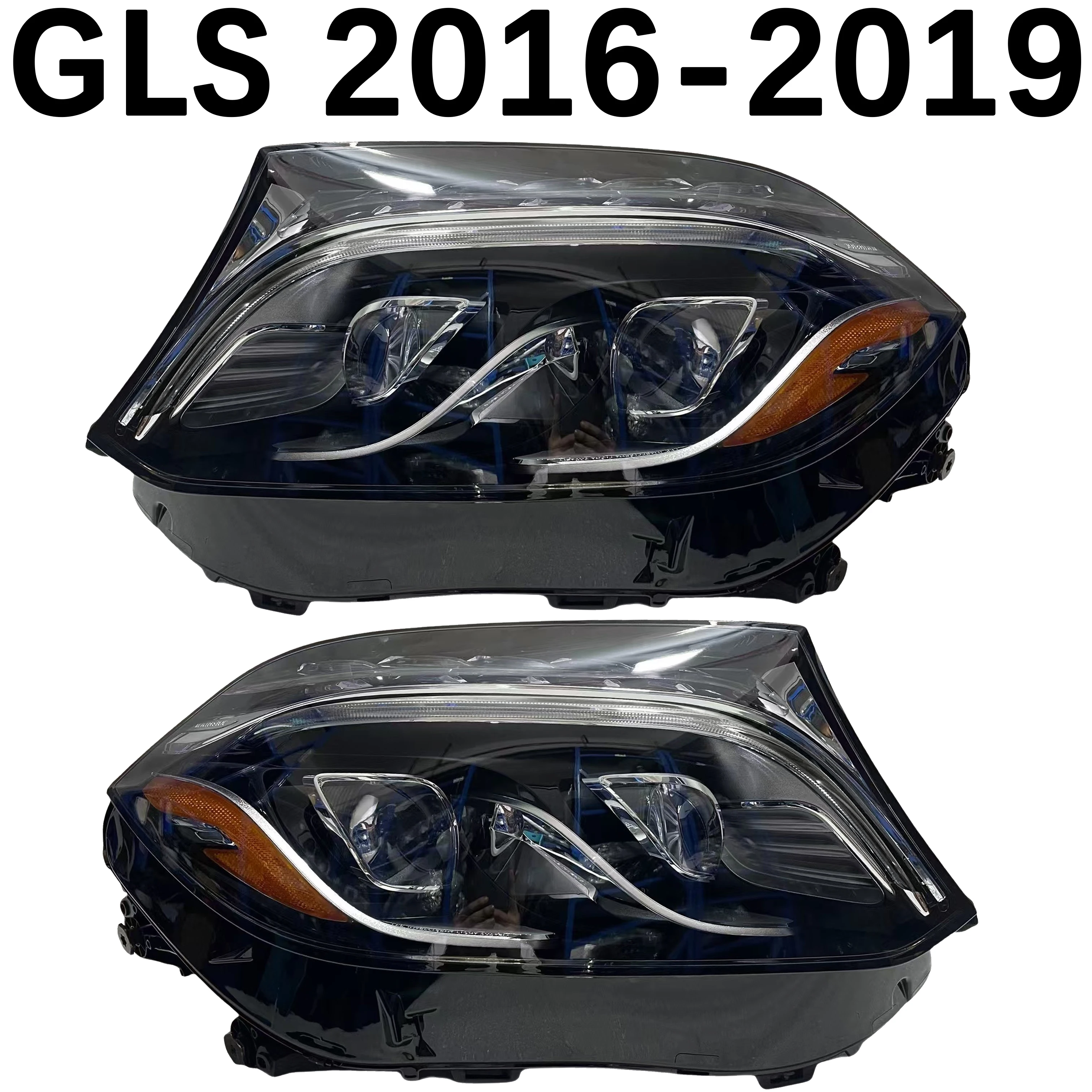 1PC for Mercedes Benz W166 headlights GLS class 2016-2019 LED Headlamp ...