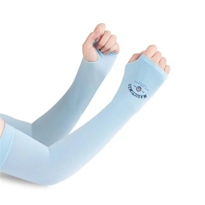 Non slip Arm Guard Sleeve Outdoor Arm Sleeve 1 Pair Comfortable Ice ...