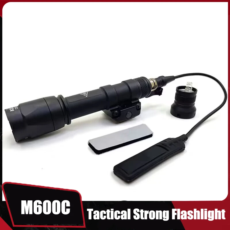 Airsoft-Surfire-Tactical-LED-Flashlight-M600-Strong-Flash-Flashlight ...