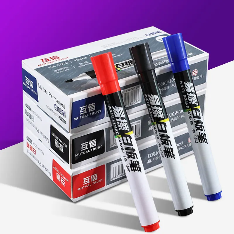 10pcs Dry Erase Whiteboard Marker Pen Blackboard Pens Erasable Chalk ...