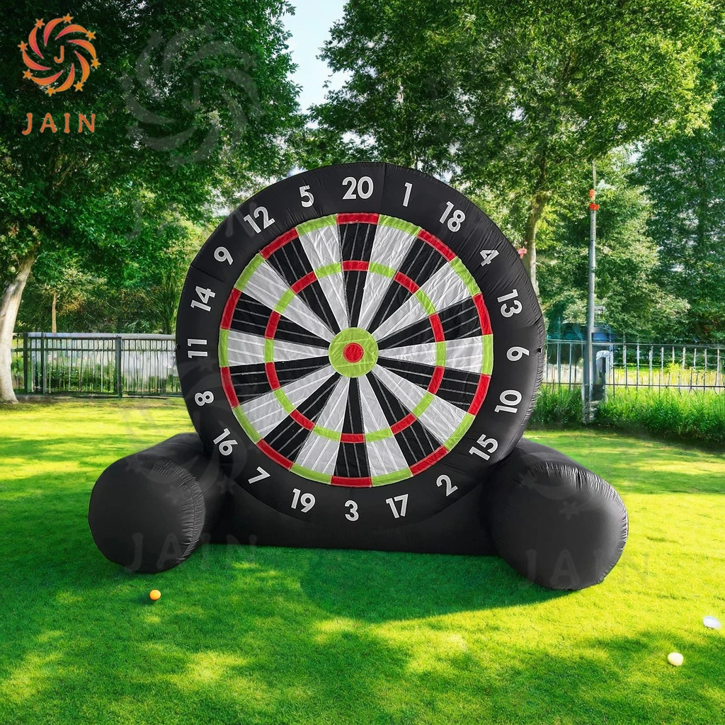 In-Stock-Foot-Dart-Inflatable-Football-Dart-Board-With-Sticky-Soccer ...