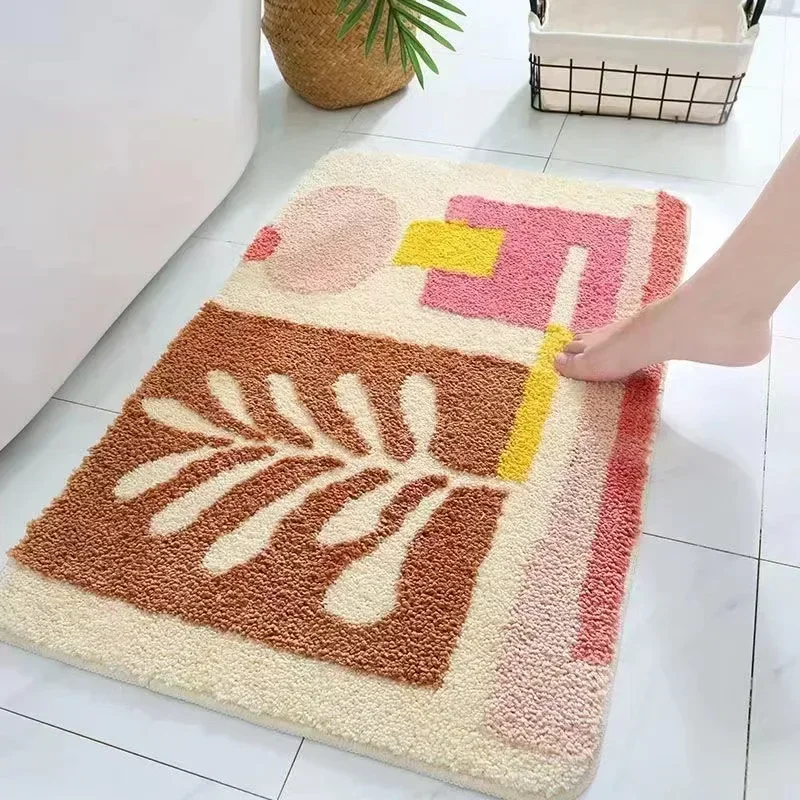 Round-Living-Room-Rugs-Bedroom-Bedside-Computer-Chair-Floor-Rug-Cradle ...