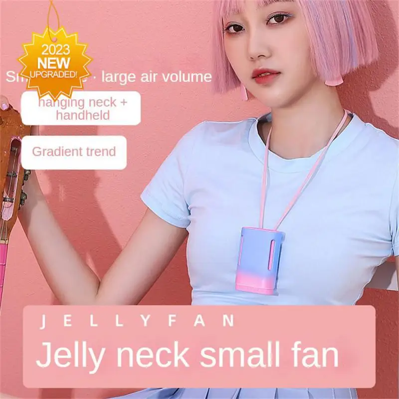 Mini-Neck-Fan-Portable-Bladeless-USB-Rechargeable-Mute-Sports-Fans-for ...