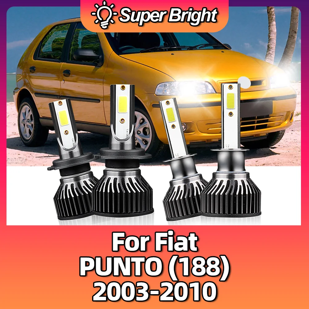 Car-Headlights-Bulb-LED-10000LM-6000K-Auto-100W-Replacement-Lights-For ...