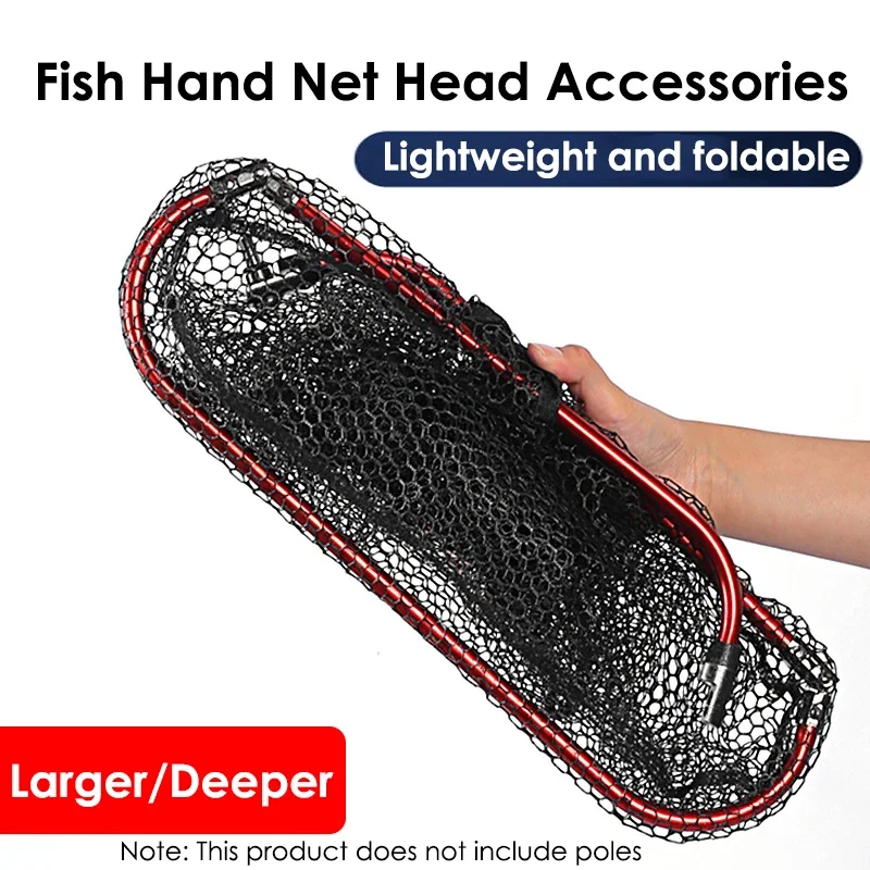 Accesorios-de-cabeza-de-red-de-mano-plegable-incluye-malla-de-nailon-de ...