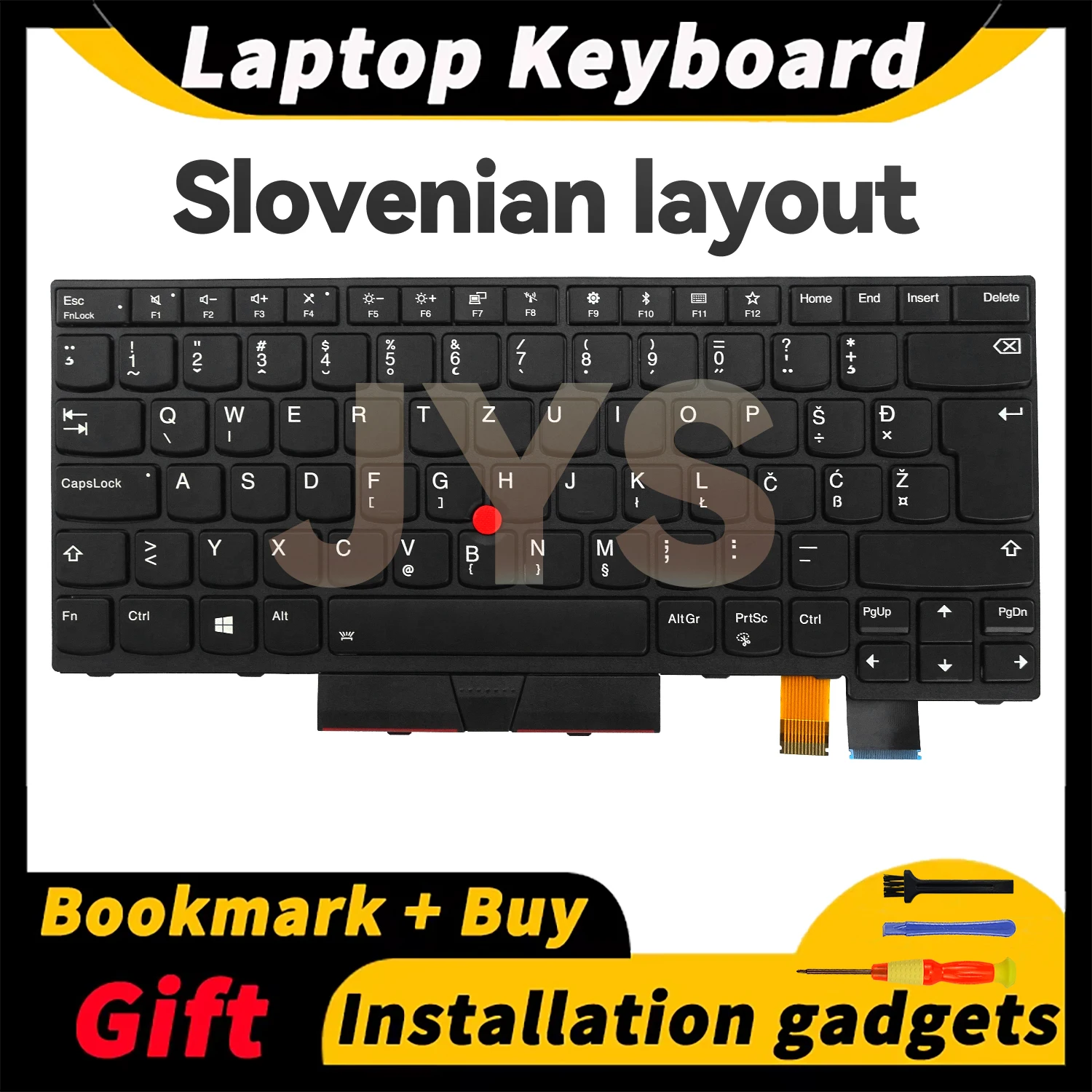 For Lenovo ThinkPad T470/T480/A475/A485 laptop keyboard with backlight ...
