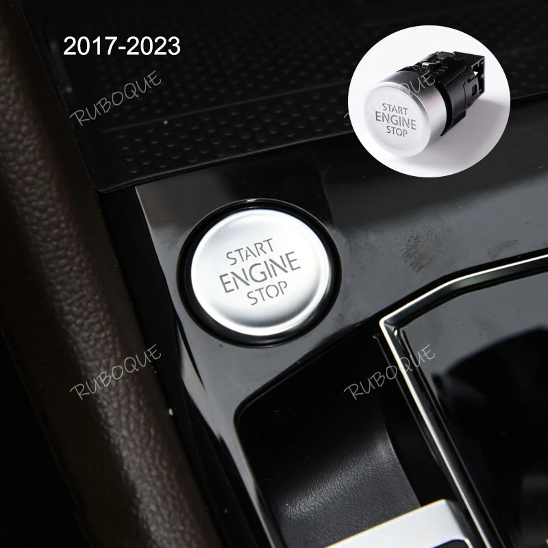 Car Keyless One-click Start Stop Push Button Engine Ignition Switch For ...