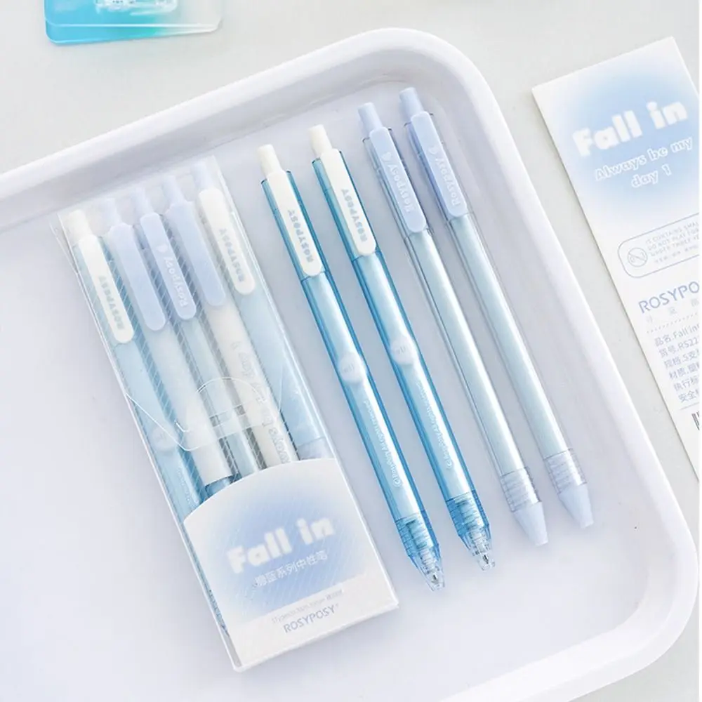Aesthetic-0-5mm-Blush-Design-Gel-Pens-Set-Quick-Drying-Writing-Smoothly ...