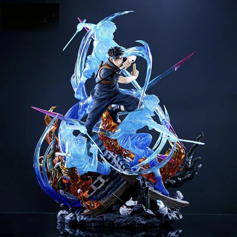 Figura de anime Naruto de 43 cm, postura de lucha Uchiha Shisui ...