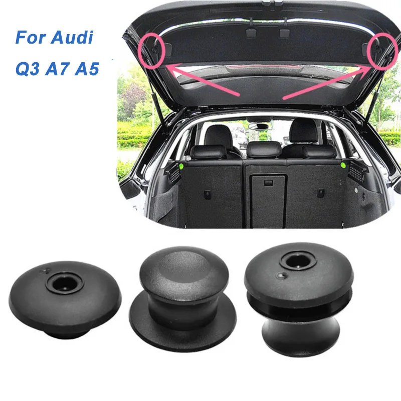 Rear Trunk Buckle Panel Bracket Plug Trunk Partition Cover Fixed Clip ...