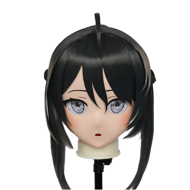 L023-Silicone-Rubber-Custom-Full-Head-Mask-with-Backshell-Crossdressing ...