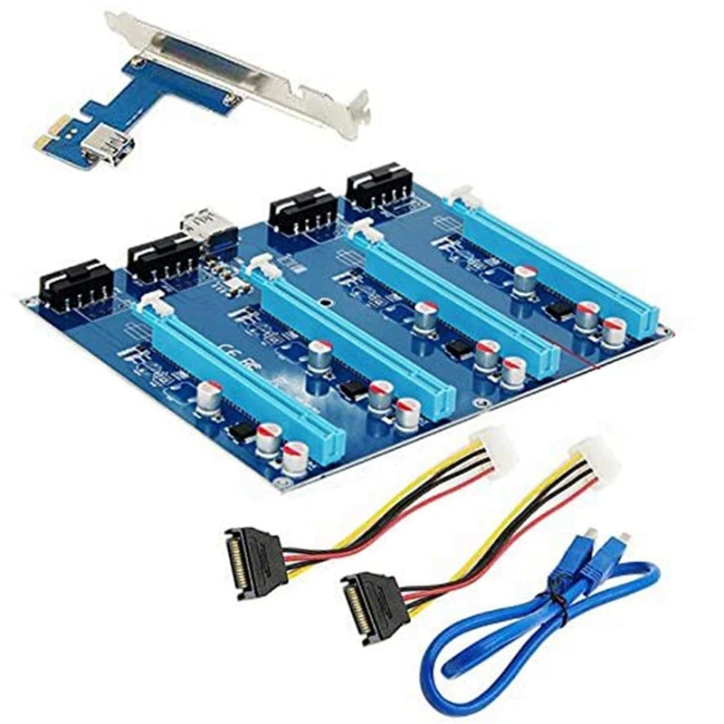 PCI-E-1X-Expansion-Kit-PCI-Express-1-To-4-Port-PCI-Express-Switch ...