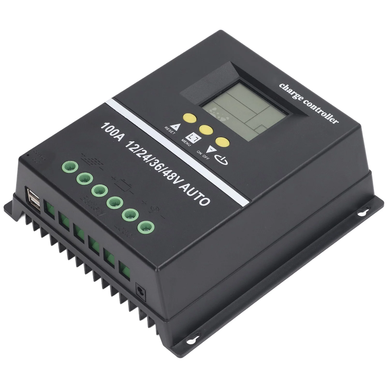 MPPT-Solar-Controller-Dual-USB-Port-Backlit-LCD-Display-Solar-Panel ...