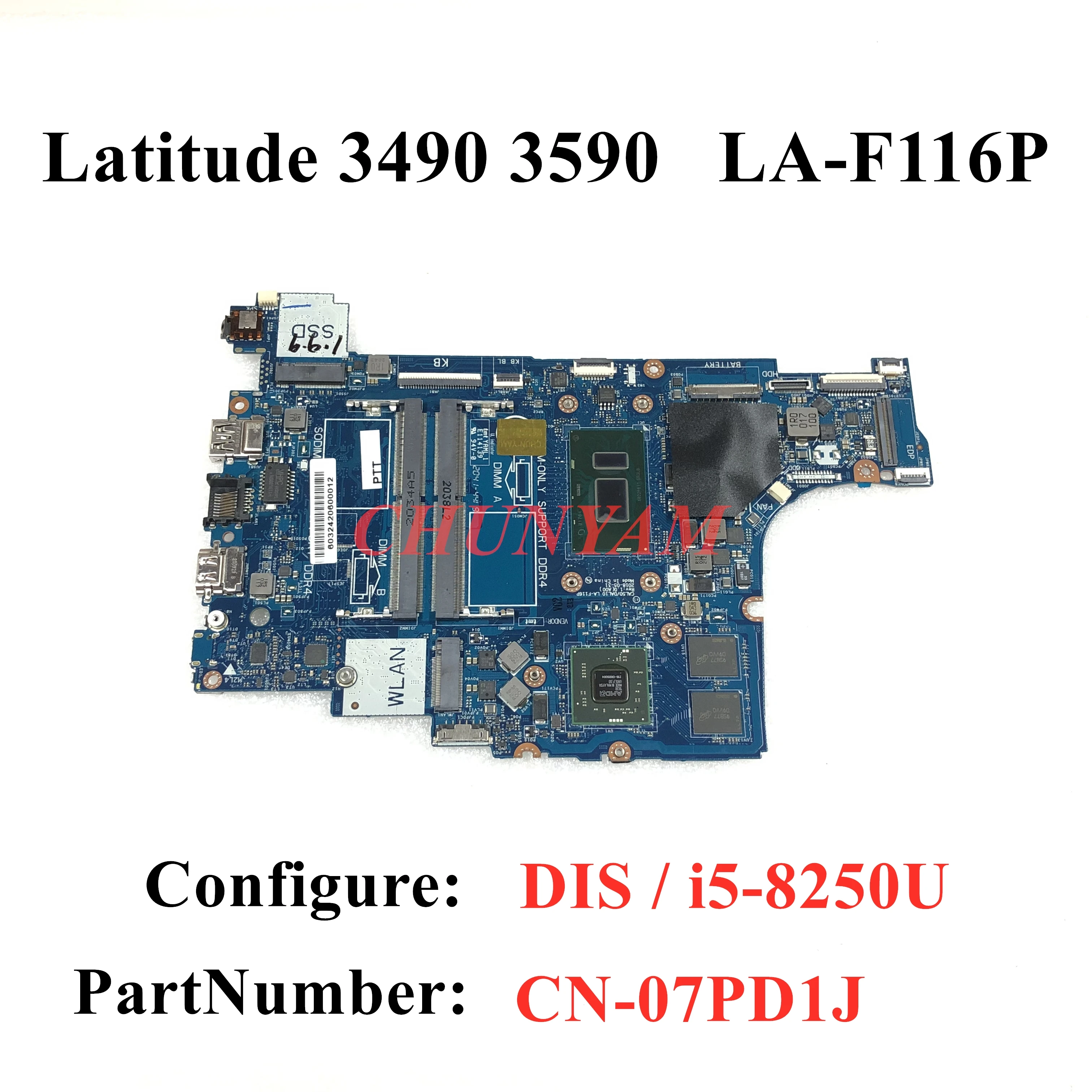 LA-F116P-i5-8250U-FOR-Dell-Latitude-14-3490-3590-Series-Laptop-Notebook-Motherboard-CN-07PD1J.jpg