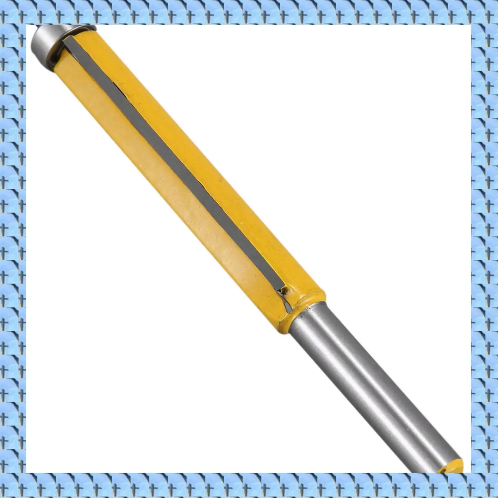 NOCM 3X 2 Inch Height Extra Long Flush Trim Router Bit 1/4 Inch X 3/8 ...