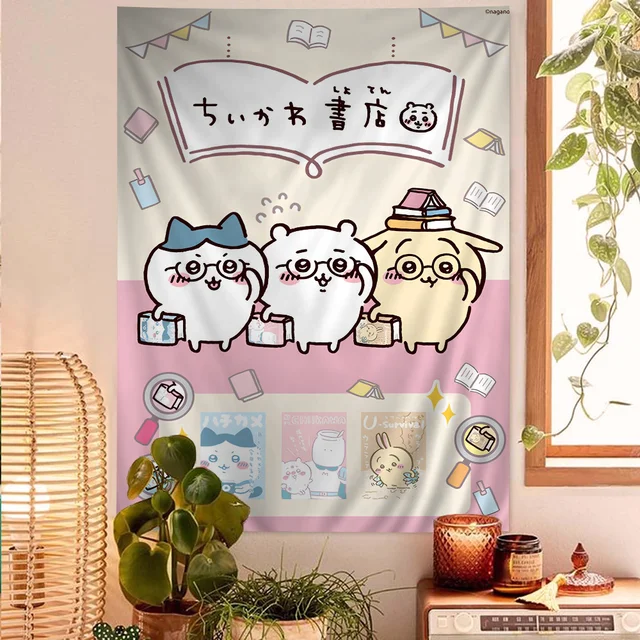 Chiikawa Cartoon Home Canvas Decoration - Chiikawa Plush