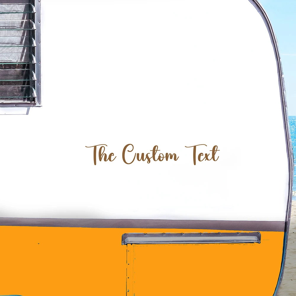 Custom-camper-sticker-Custom-van-sticker-Personalized-camper-name ...
