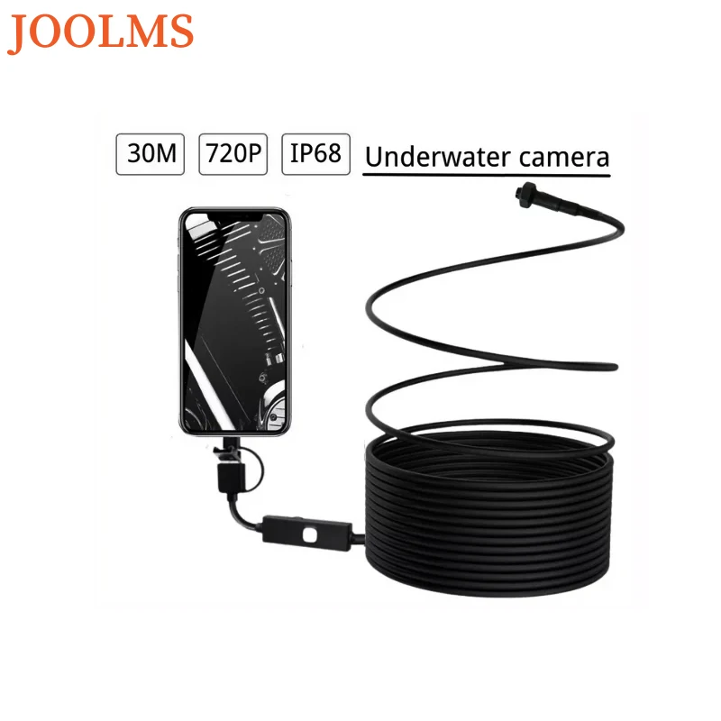 30M-HD-Fish-Hunting-Surveillance-Camera-Under-water-Endoscope-8LED-Fish ...