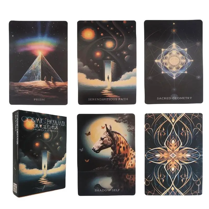 Cosmic-Oracle-Dreamers-Tarot-For-Spiritual-Awakening-Portable-Oracle ...