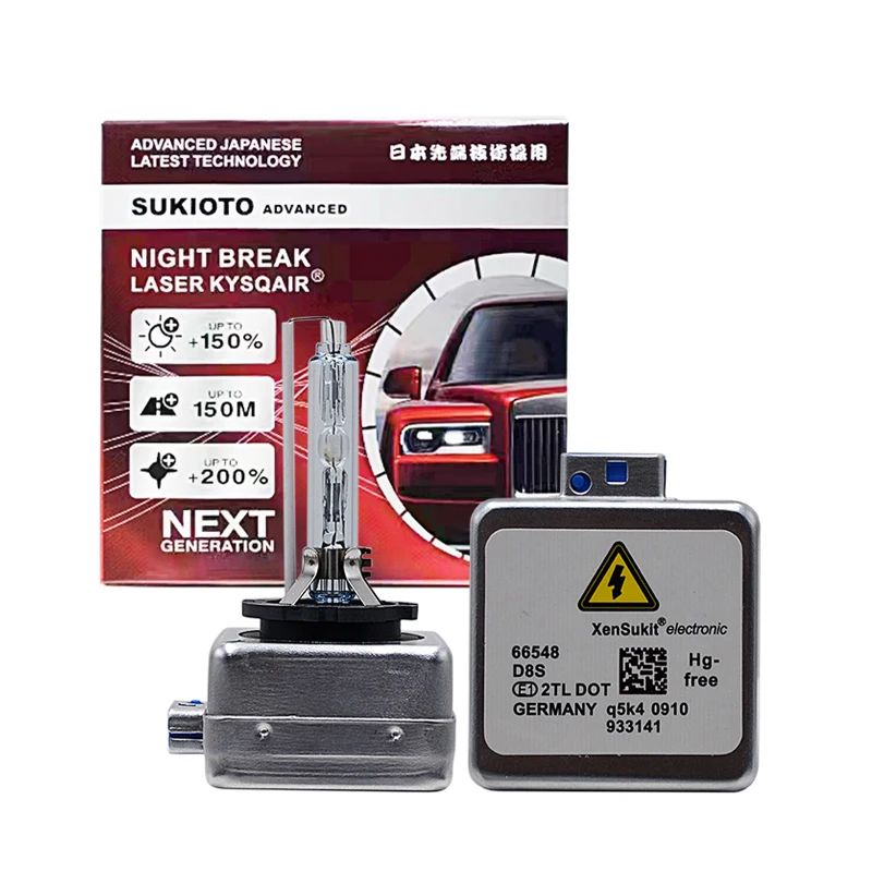 2PCS-SUKIOTO-ADVANCED-JAPANESE-LATEST-TECHNOLOGY-66548-Xenon-D8S-25W ...