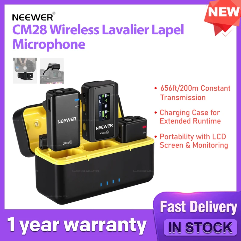 NEEWER-CM28-micr-fono-de-solapa-Lavalier-inal-mbrico-para-tiktok ...