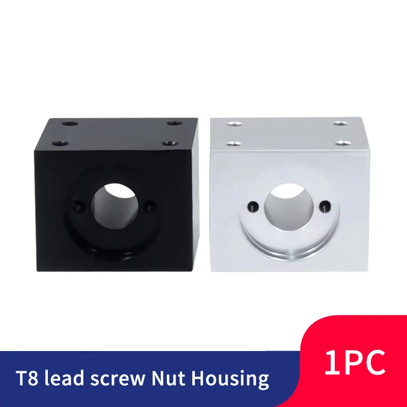 T8-Screw-Nut-Housing-Bracket-8mm-Nut-Conversion-Seat-3D-Printers-Parts ...