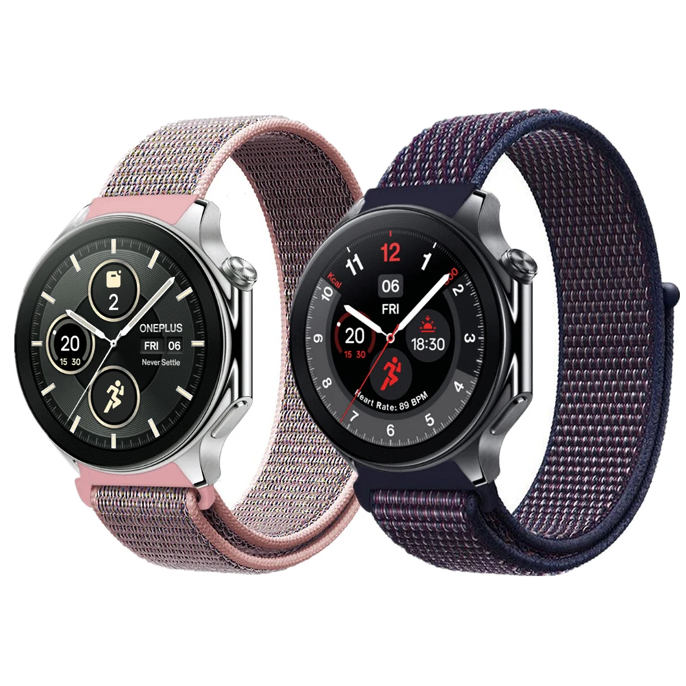 Loop-Nylon-Woven-Strap-For-OnePlus-Watch-2-2R-OPPO-Watch-X-4-Pro-Sport ...