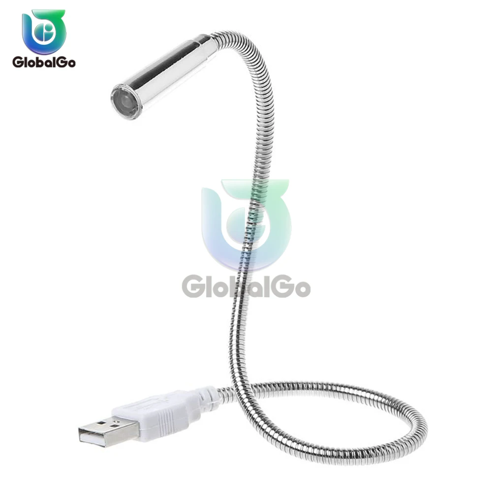 USB-Flexible-Light-Keyboard-Lamp-Rechargeable-Adjustable-Hose-Night ...