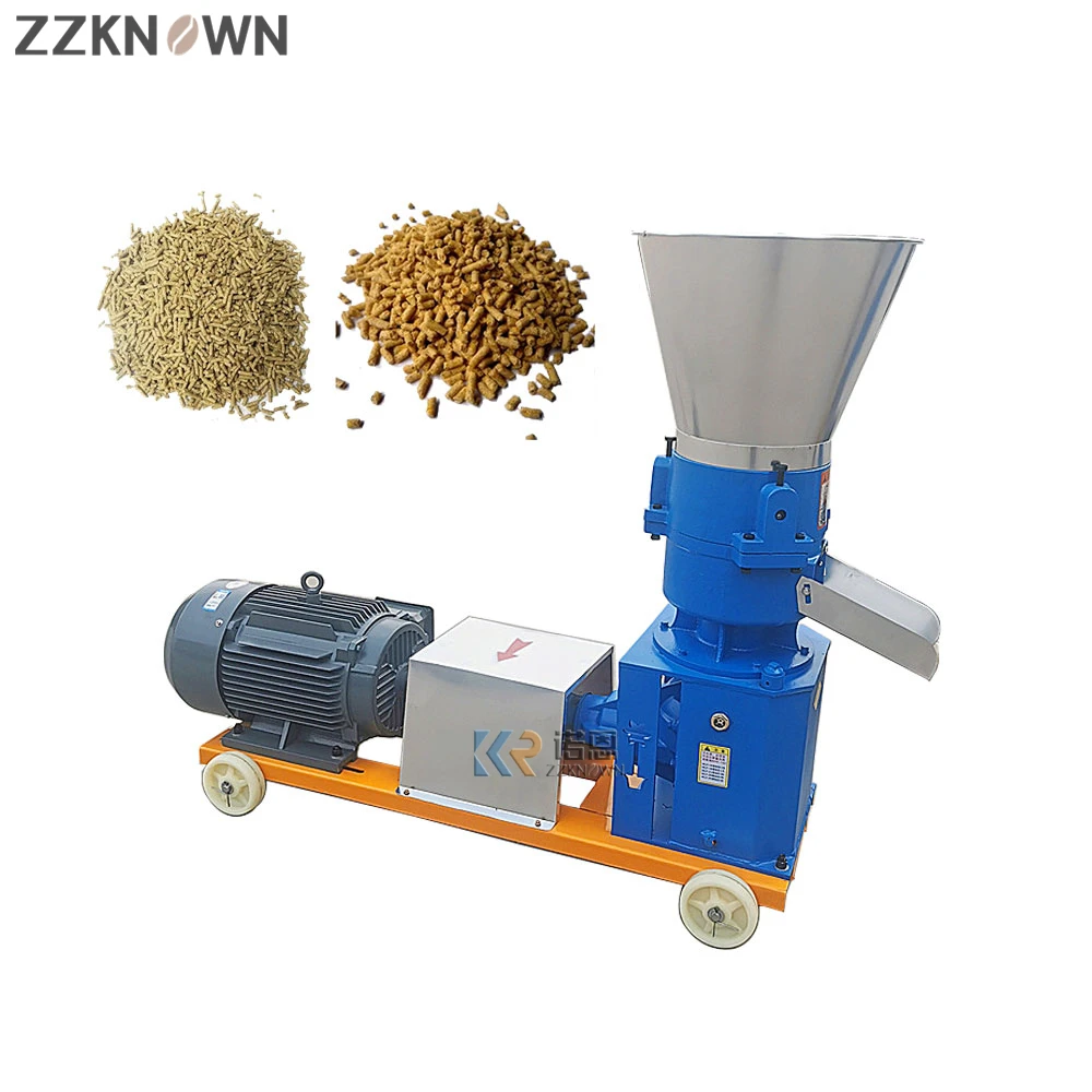 Automatic-Poultry-Pig-Feed-Pellet-Crusher-Food-Pelletizer-Machine-for ...