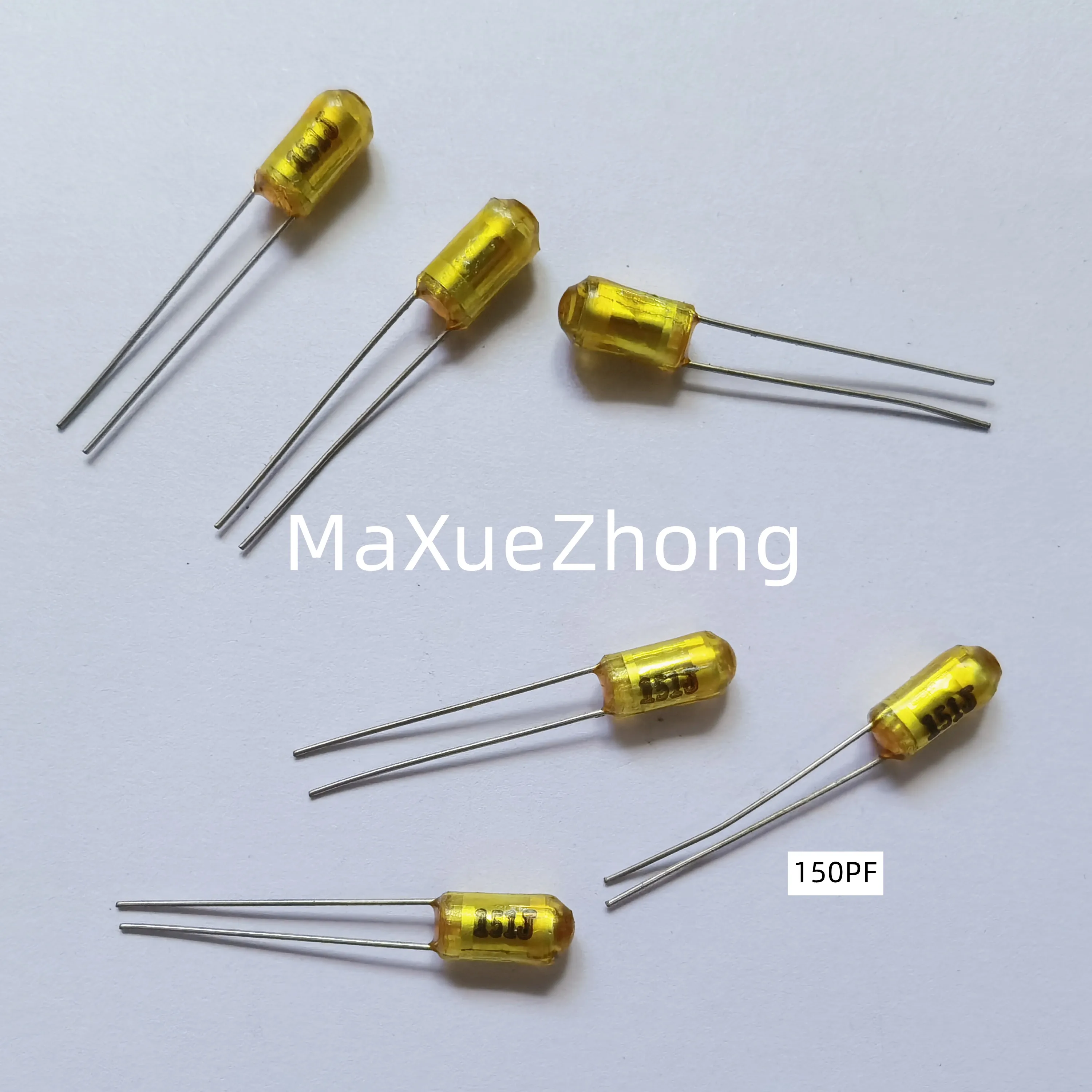 Original-new-100-polystyrene-silver-film-capacitor-100V-100PF-68PF ...